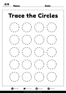 Crescent Shape Worksheet - Free Printable PDF for Preschool